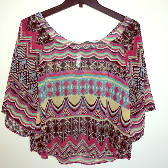 Lovely Day | Tops | Lovely Day Sheer Top | Poshmark